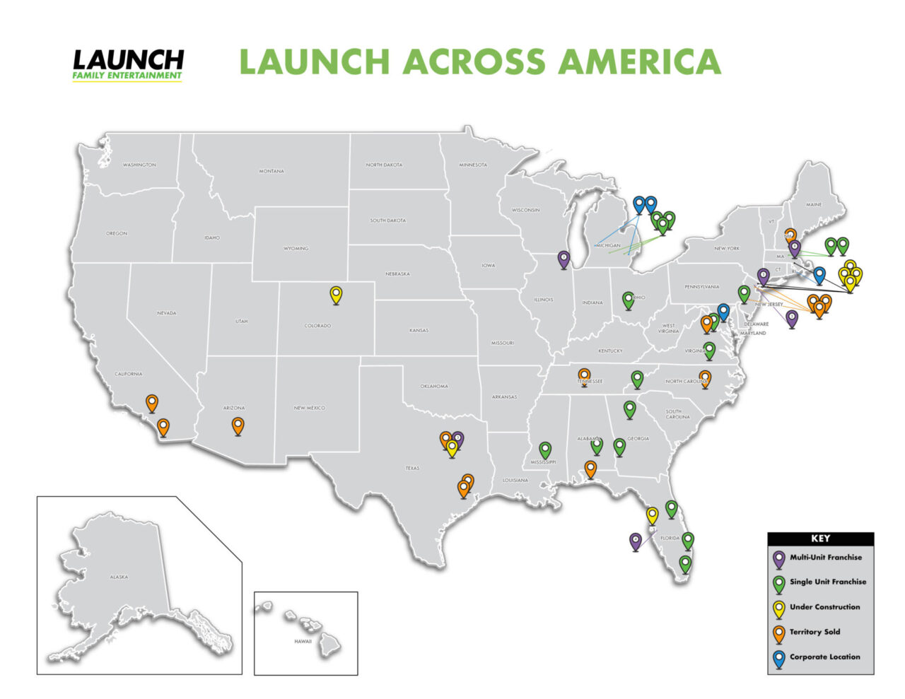Territories - Launch Franchising